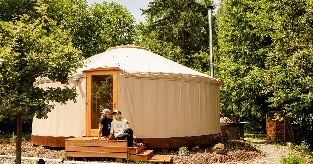 Jurta v pastvinách | GlampingCZ | GlampingCZ